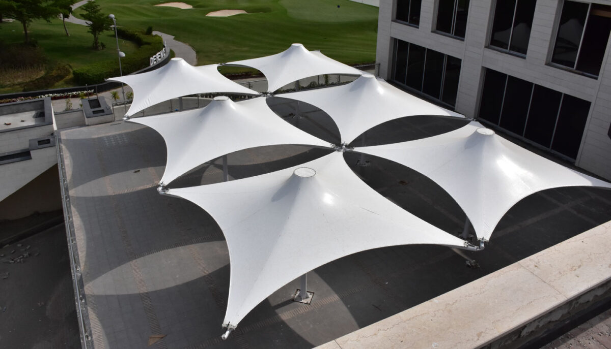 Tensile Structure in Thailand | Tensile Car Parking Thailand